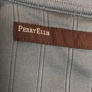 Perry Ellis | Shirts | Perry Ellis Xl Polo Shirt Gray | Poshmark